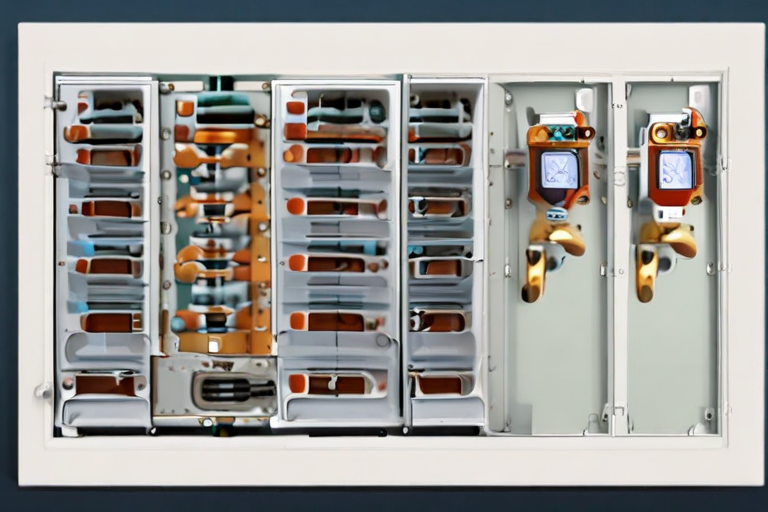 Industrial switchboard high pressure Three-phase
