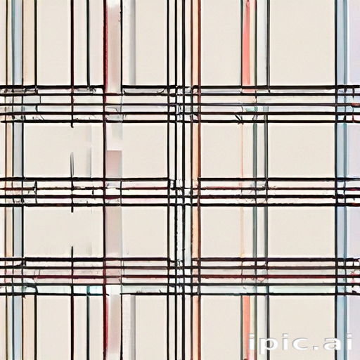 Abstract Geometric Pattern Featuring Intersecting Lines and Soft Color ...