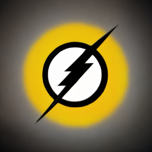 simple Logo ,Vector art of the flash run ,2D art,4K quality,water color ...