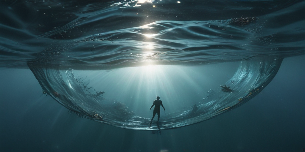 All universes are trapped under water