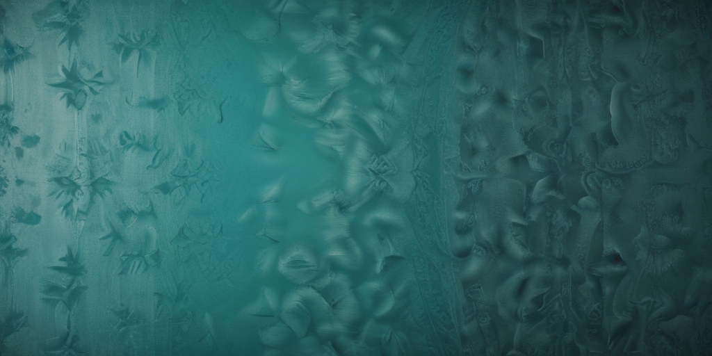 Abstract Texture of Frosted Glass with Intricate Patterns and Shades