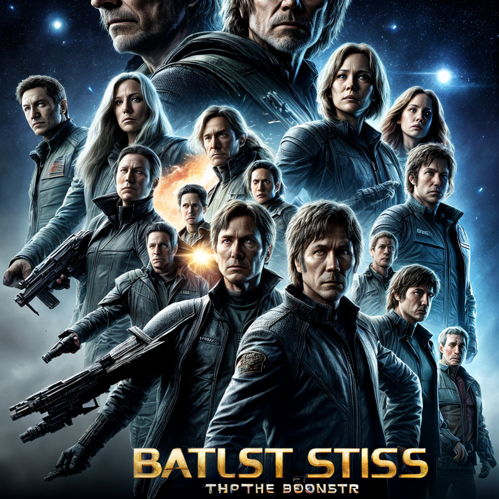 battlestar movie poster art