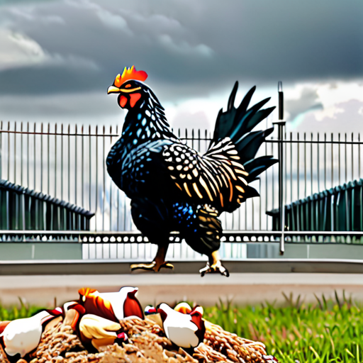 godzilla vs a chicken