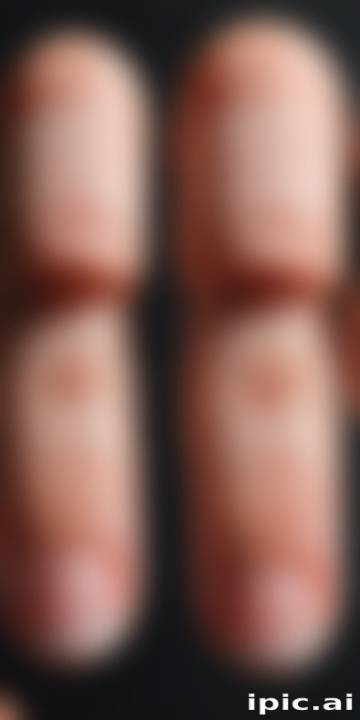 Close-Up of Blurred Fingers with Subtle Details and Soft Focus Effect