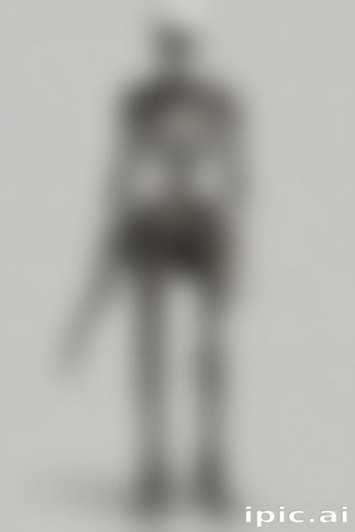 A Mysterious Blurred Figure Evoking Intrigue and Curiosity in Viewers.