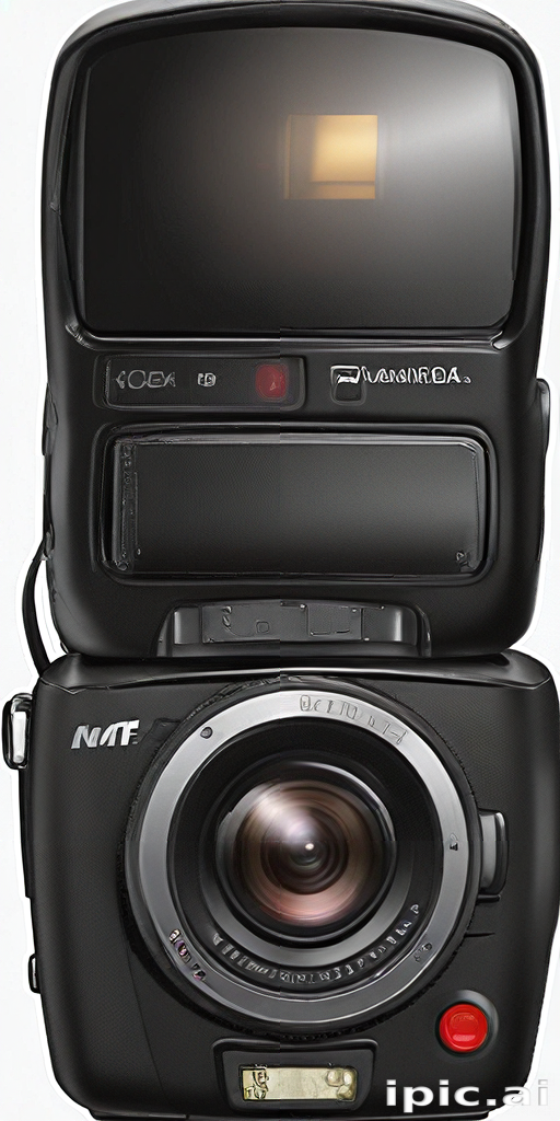 Vintage Camera with Flash: A Classic Tool for Capturing Memories