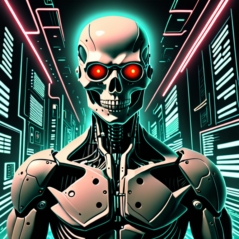 cyberpsycho surreal art