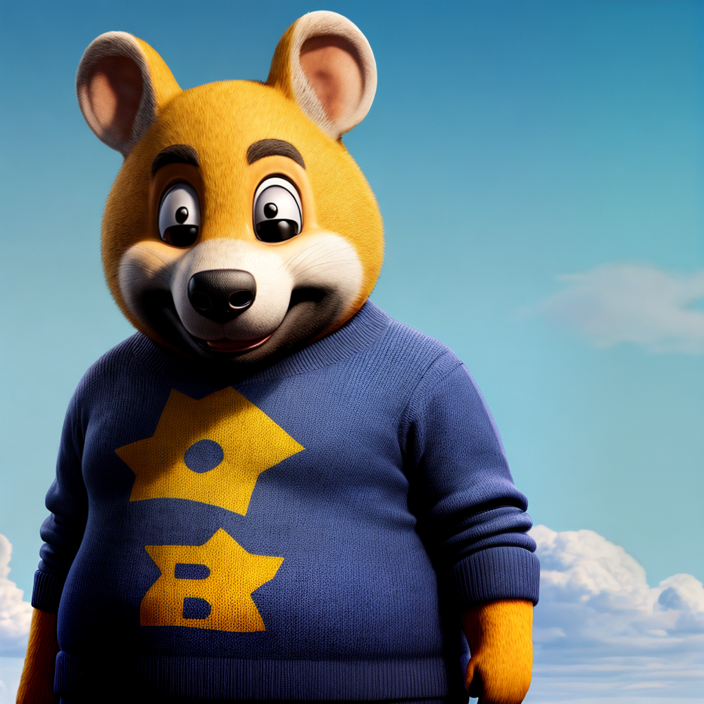 Biggie Cheese, the gangta rat, ultra realistic, 4K