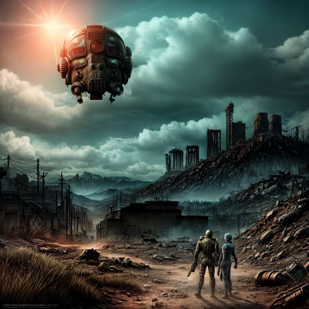 fallout art movie poster