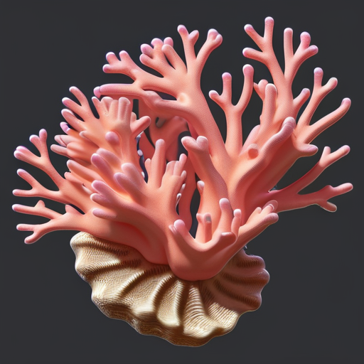 Vibrant Coral Reef Structure Displaying Intricate Branches and Soft ...