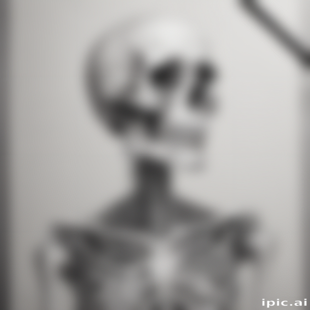 A Detailed Examination of a Human Skeleton Model in Educational Display