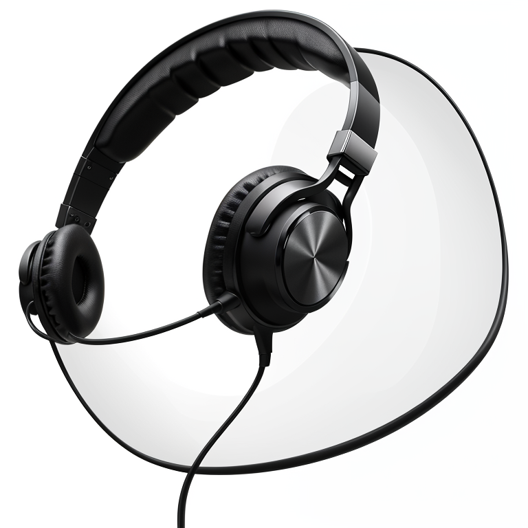 Stylish and Modern Wireless Headphones with Transparent Design and ...