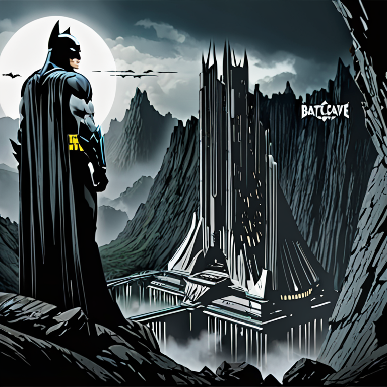 batcave computer background