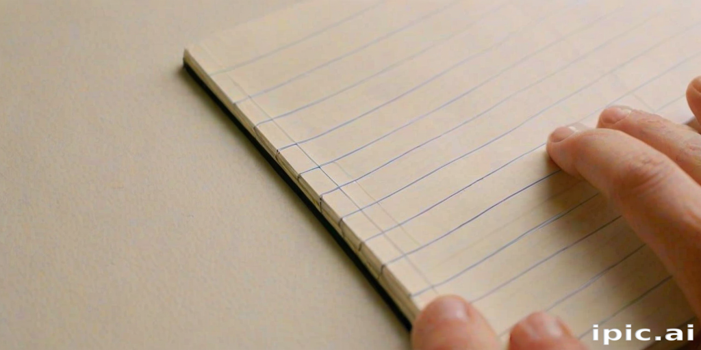 notebook paper image