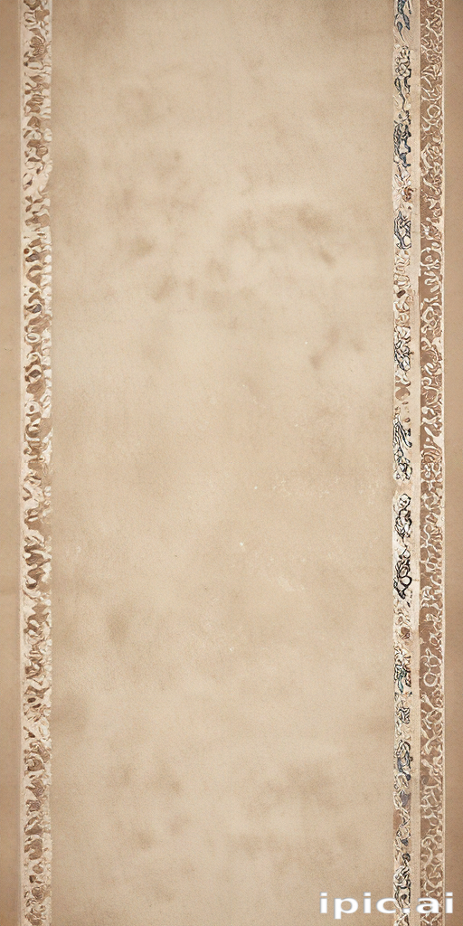 Elegant Beige Background with Decorative Borders and Subtle Patterns.