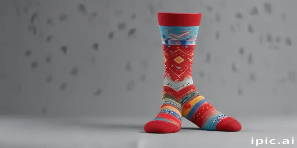 Colorful and Vibrant Patterned Socks Perfect for Adding Fun to Any Outfit