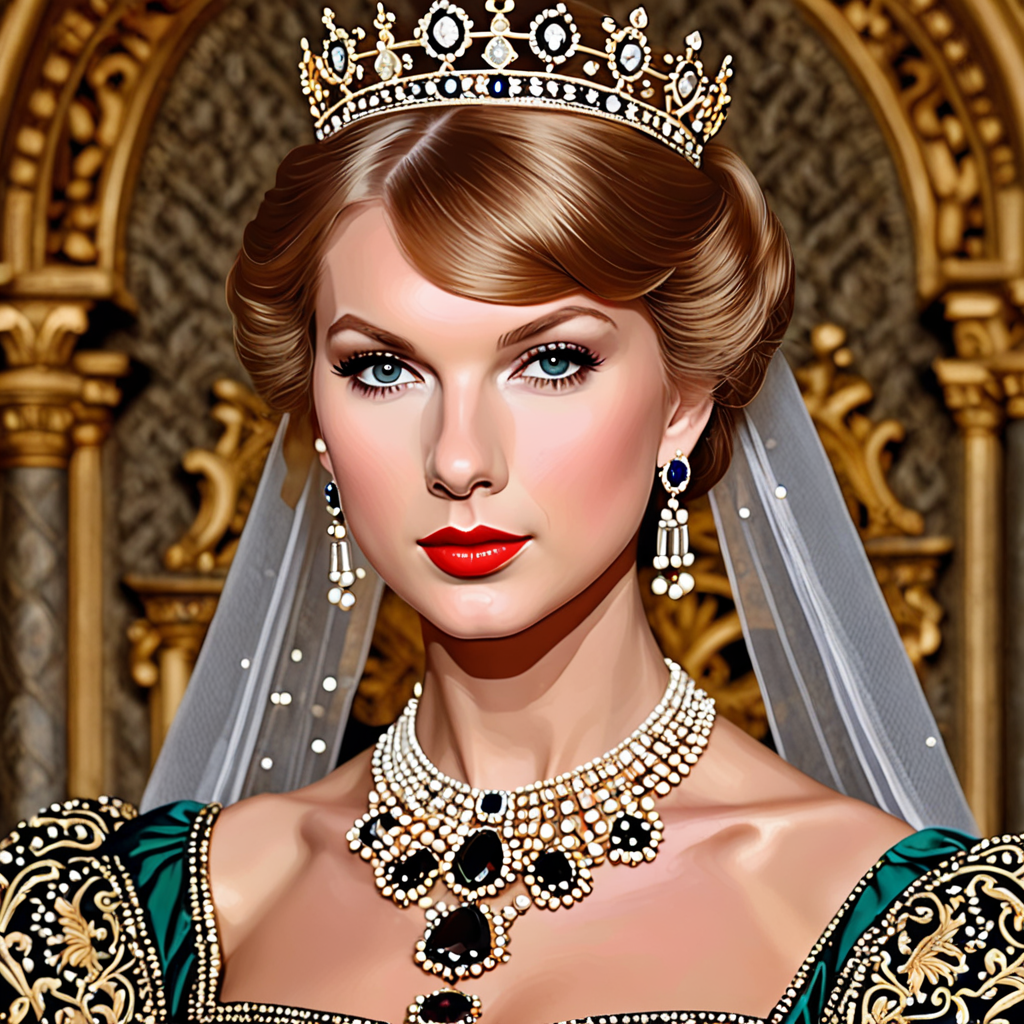 taylor swift as queen elizabeth I