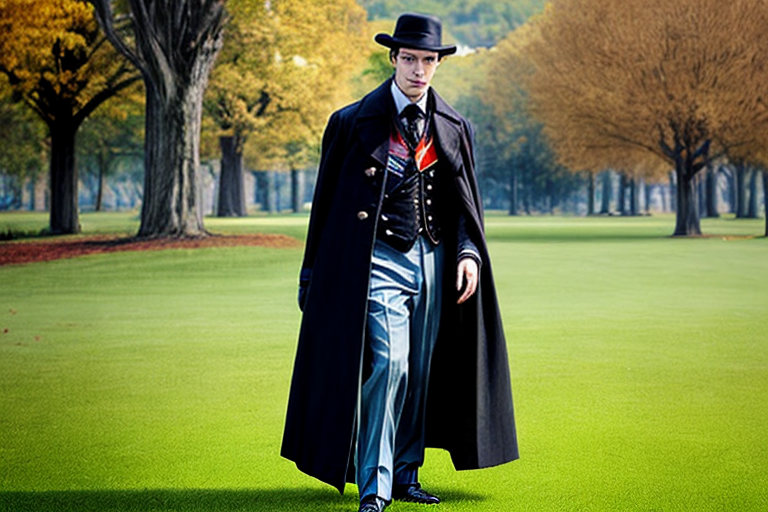 Sam Eliot as a vampire