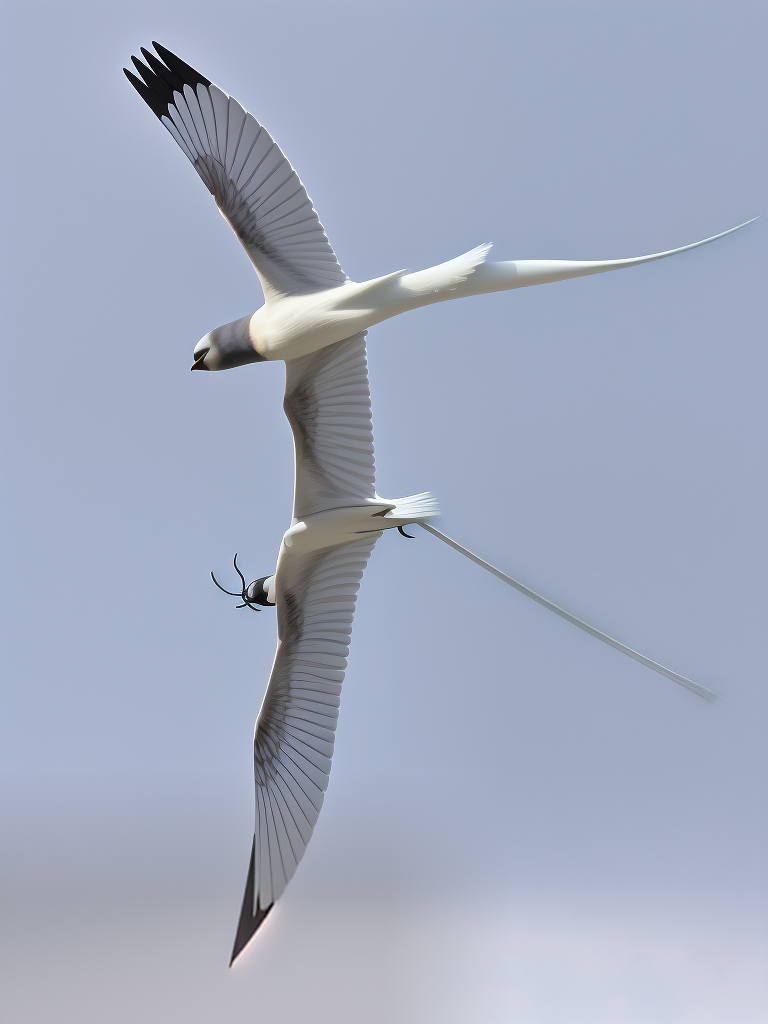 Graceful Birds in Flight: A Stunning Display of Nature's Beauty