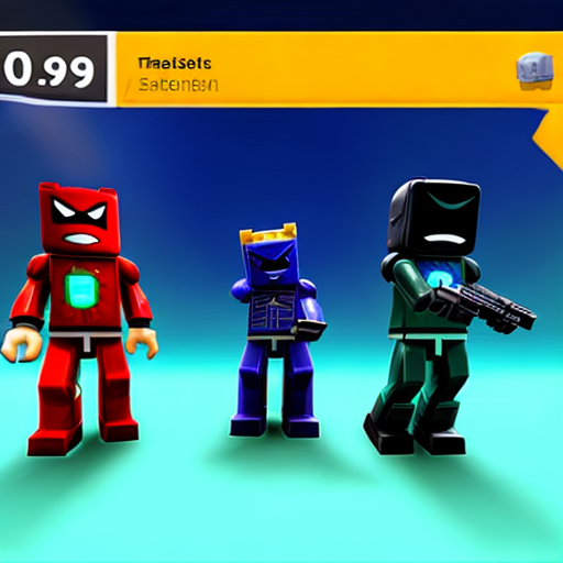 three roblox players playing a basic roblox obby