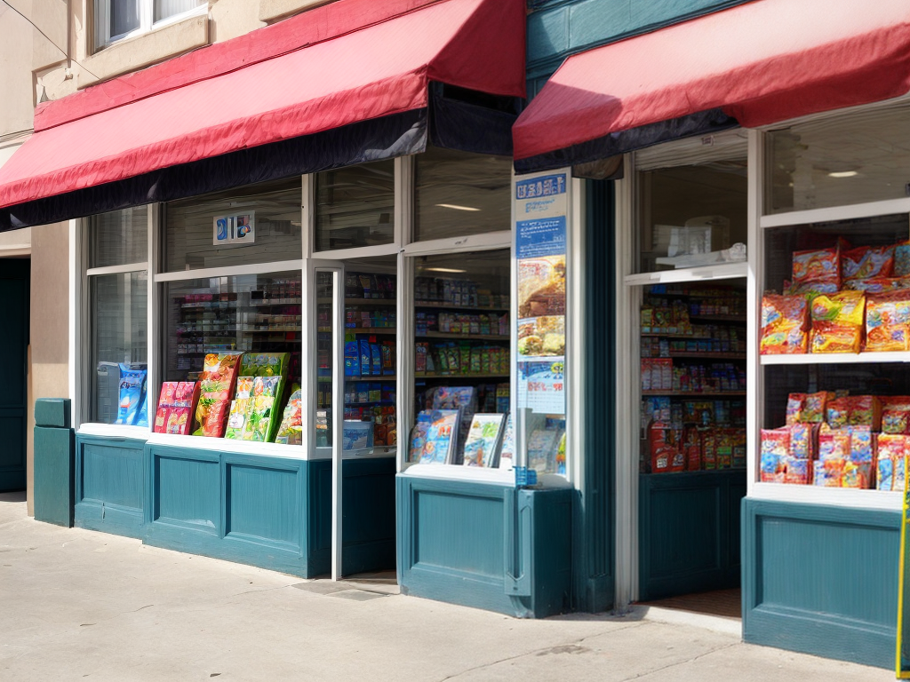 storefront that is convenience store located in a city contains all ...