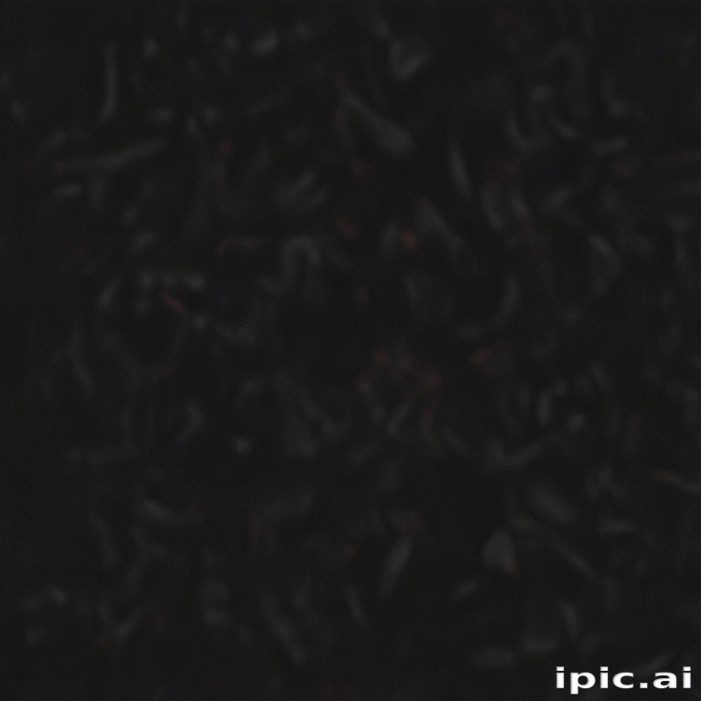 Abstract Texture of Dark Shadows with Subtle Hints of Color Variation