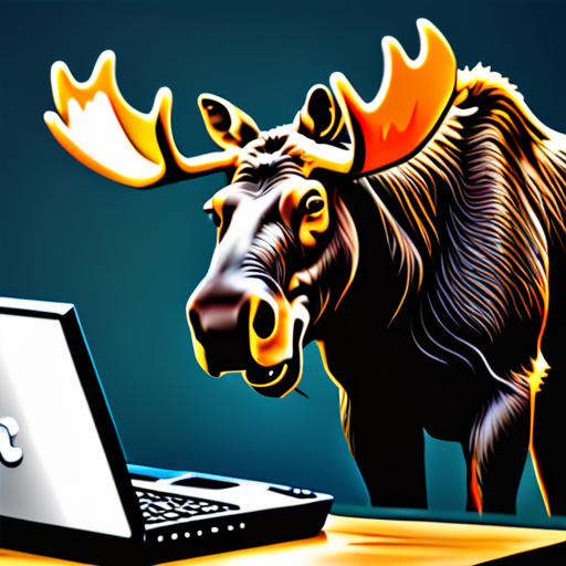 moose angry at computer
