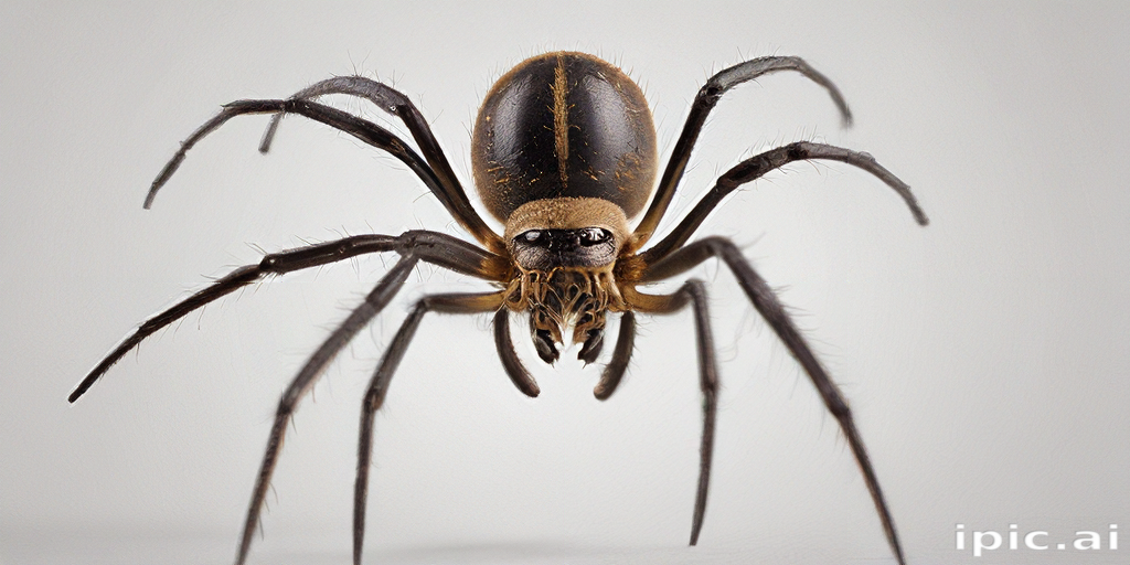 Close-Up of a Fascinating Spider Displaying Intricate Details and Features