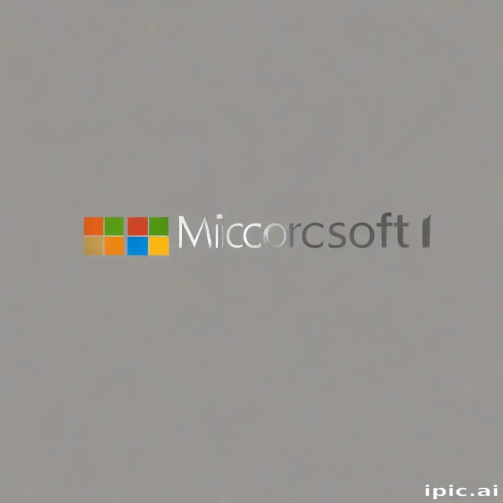 Creative Logo Design Featuring a Playful Twist on a Tech Giant's Name