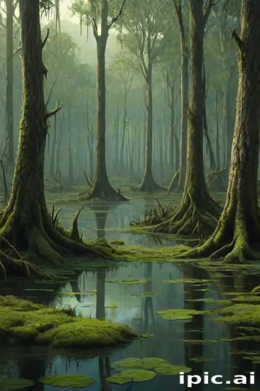 swamp background