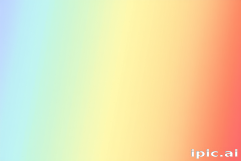 Soft Gradient Color Transition from Cool Blues to Warm Reds