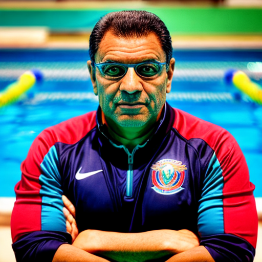 Logo is a swimming coach at the Egyptian Al-Ahly Club