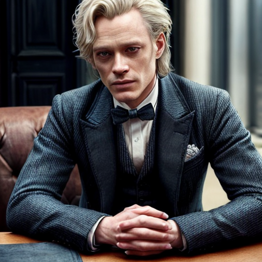 Gellert Grindelwald with his baby