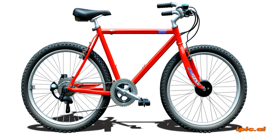Stylish Red Mountain Bike with Durable Tires for Adventurous Outdoor Rides