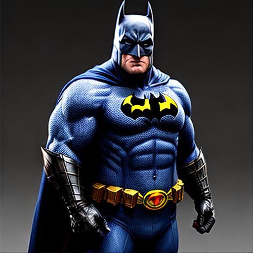fat batman, Ultra Realistic