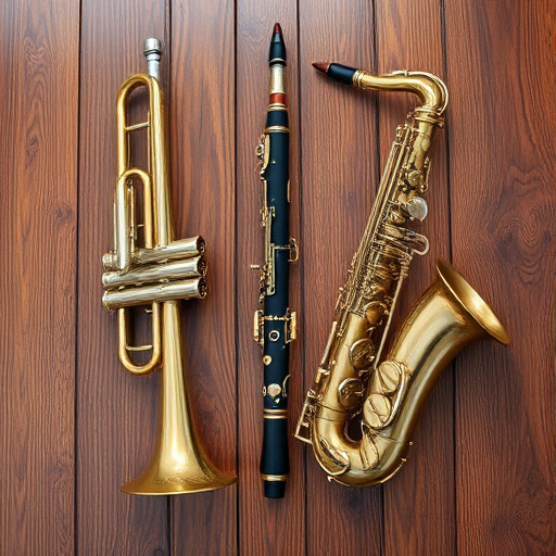 A Young Musician Passionately Playing the Trumpet in Monochrome Elegance
