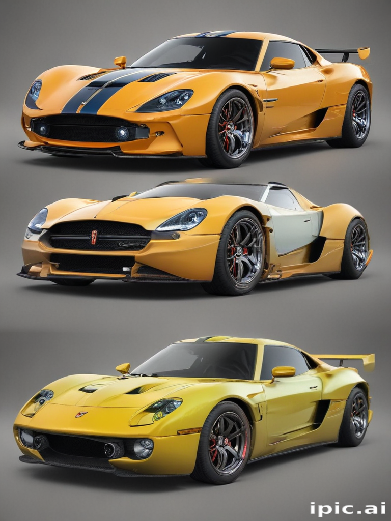 Stunning Collection of High-Performance Yellow Sports Cars Showcasing ...