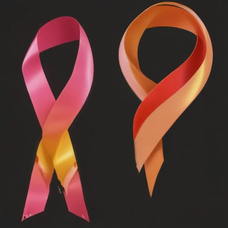 Colorful Ribbons Symbolizing Awareness and Support for Important Causes ...