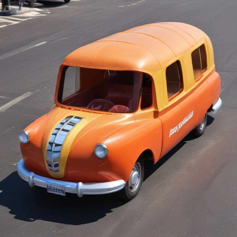 Wienermobile peanut shell