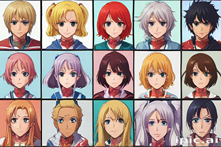 Collection of Unique Character Portraits Featuring Diverse Styles and ...