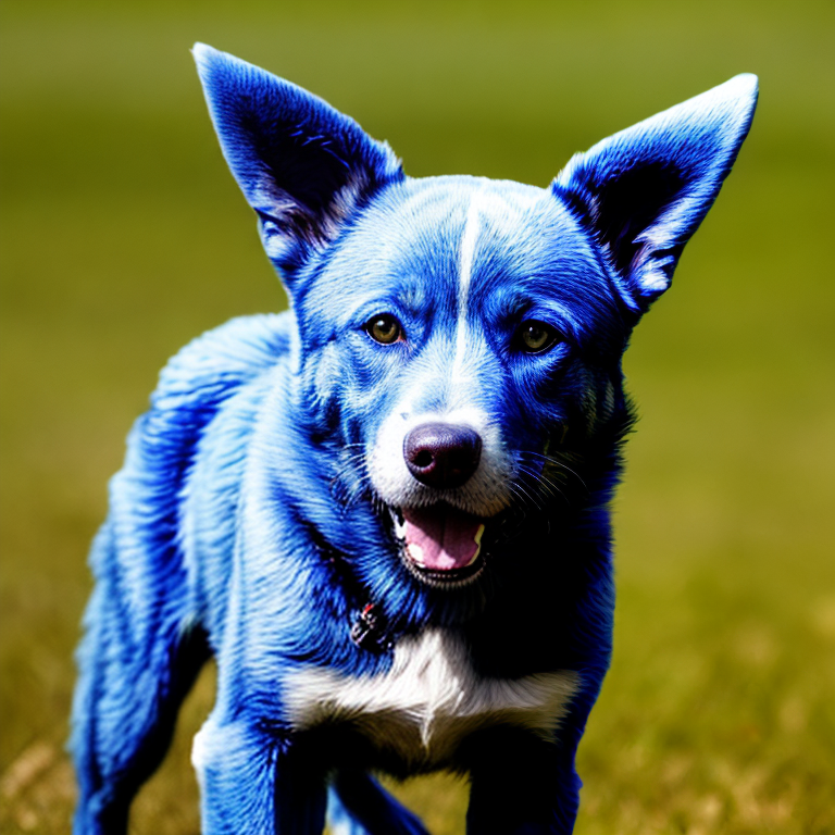 blue dog