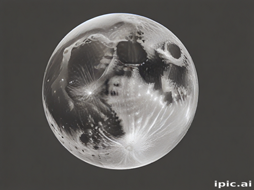 Intricate Glass Orb Capturing Light and Reflections in Stunning Detail