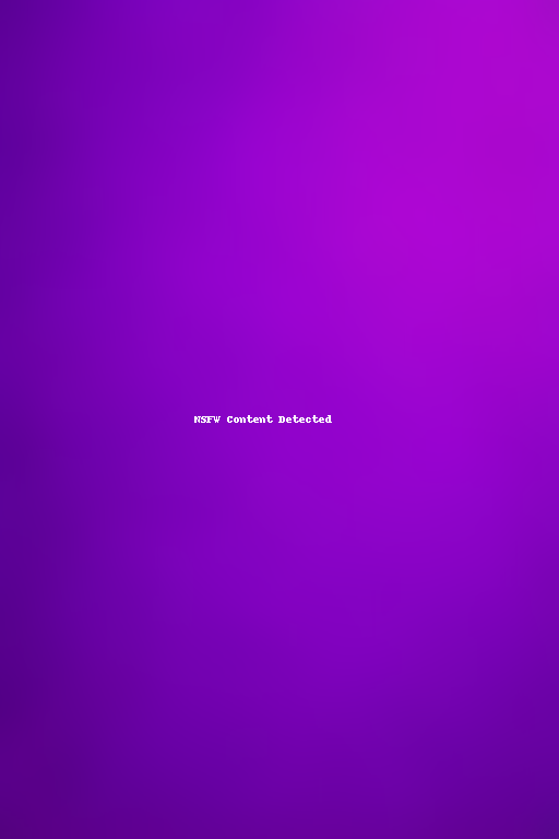Abstract Purple Background with Warning Text for Adult Content Detected