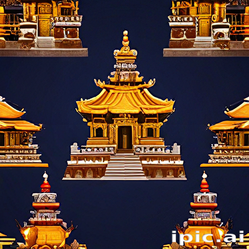 Intricate Golden Temples: A Stunning Display of Architectural Elegance ...