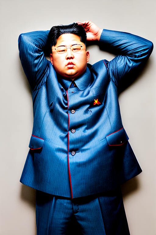 kim jong un sleeping