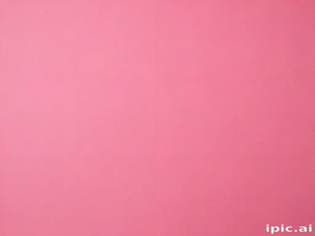 Vibrant Pink Background with a Smooth Texture for Creative Projects