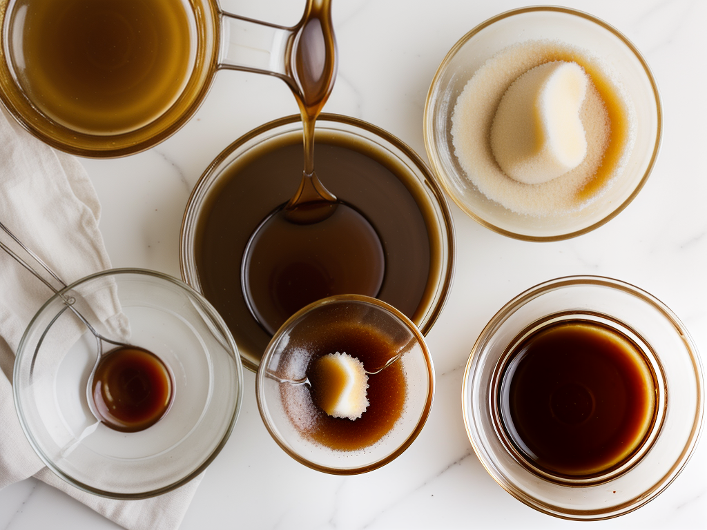 An Array of Delicious Syrups and Sugars for Sweetening Your Dishes