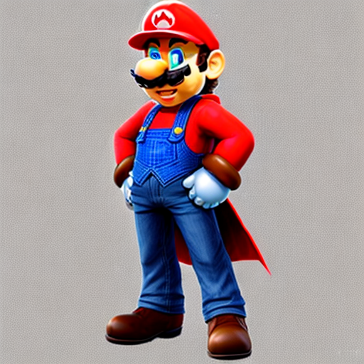 A fashion design for super mario that looks a million times better then ...