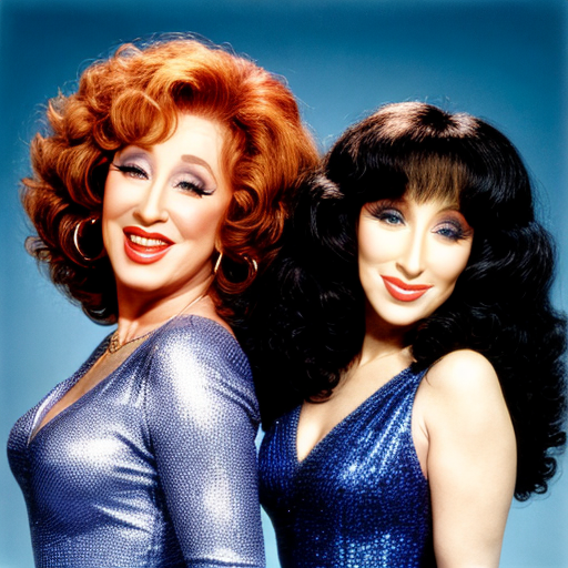 Bette Middler and Cher are singing together