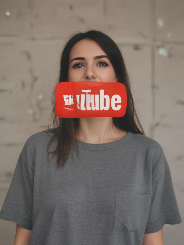 Creative Design Featuring YouTube Logo with Unique Artistic Typography ...